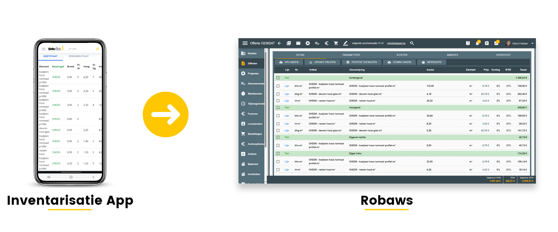 Sidekick Inventarisatie App - Snel & Simpel Inventariseren