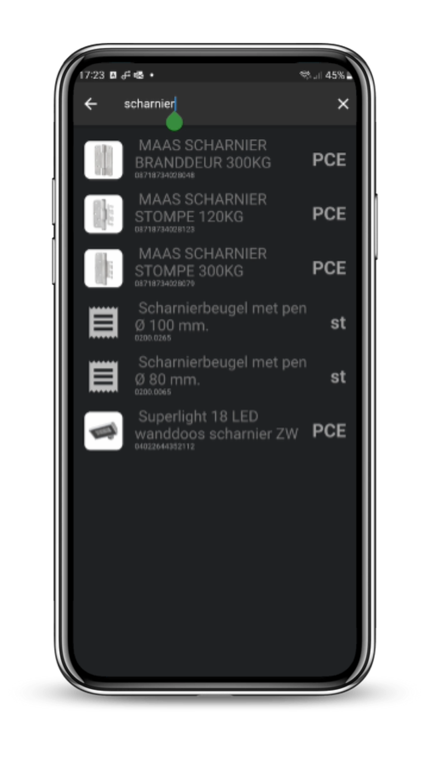 Urenbriefje app - Digitale urenregistratie met Sidekick